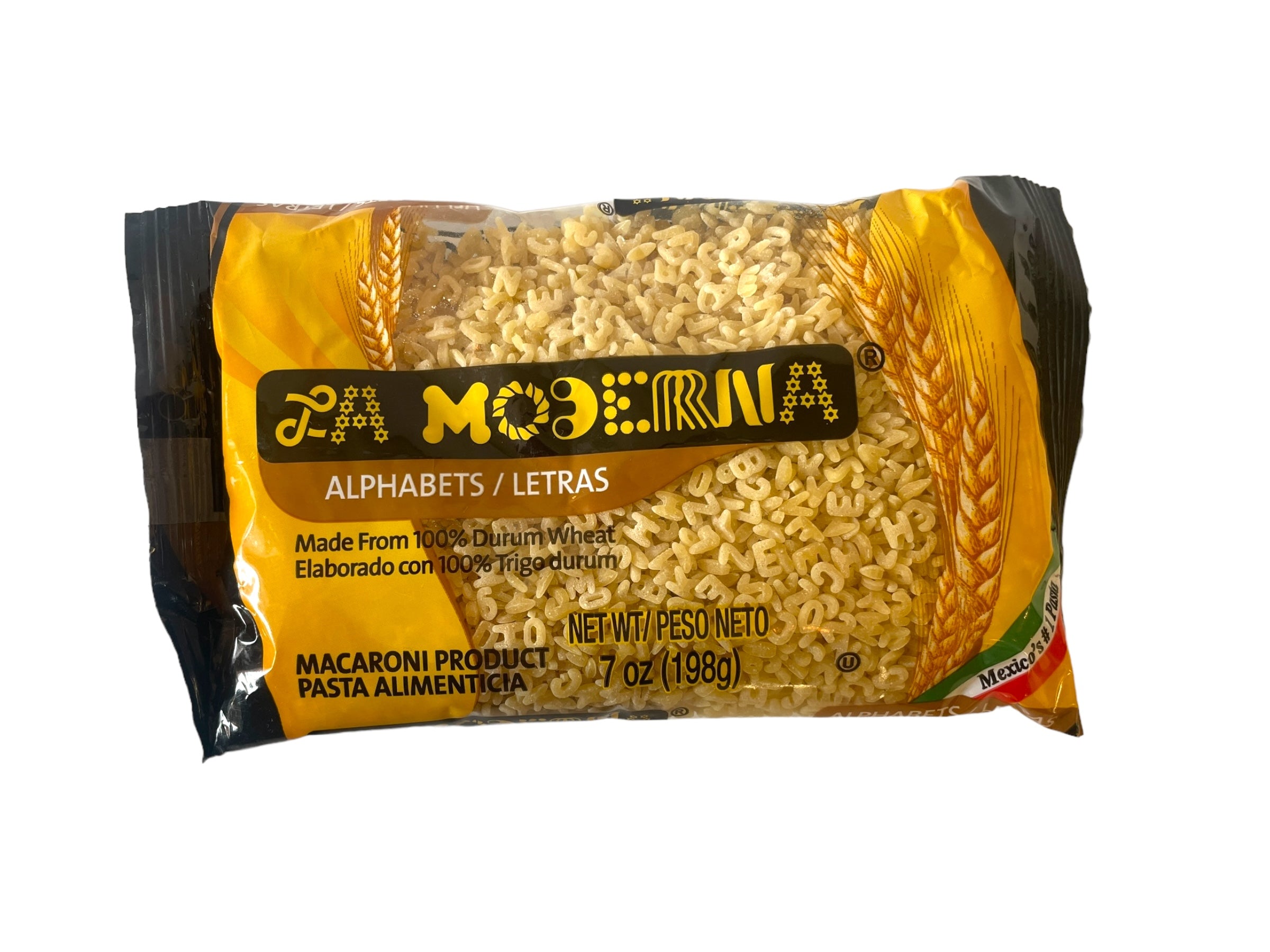 Pasta Alphabet La Moderna 198g – Mercado La Hacienda